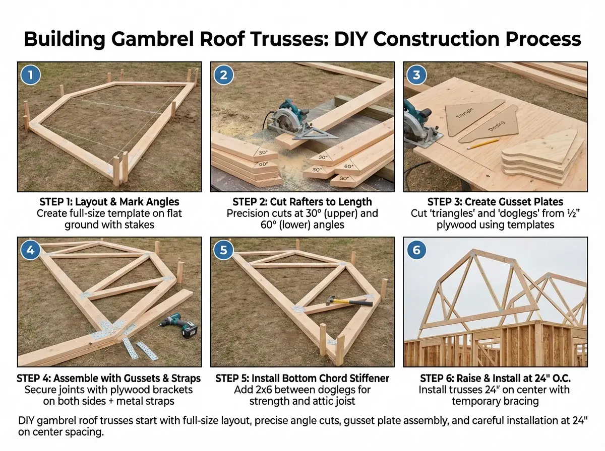 Gambrel Roof Trusses: Design Guide and Construction 2026